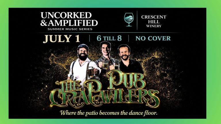 Canada Day Celebration: The Pub Crawlers Live at Crescent Hill Winery ...